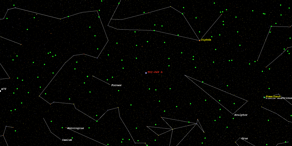 En Büyük Kayalık Gezegen TOI 849b - Gökyüzü Rehberi